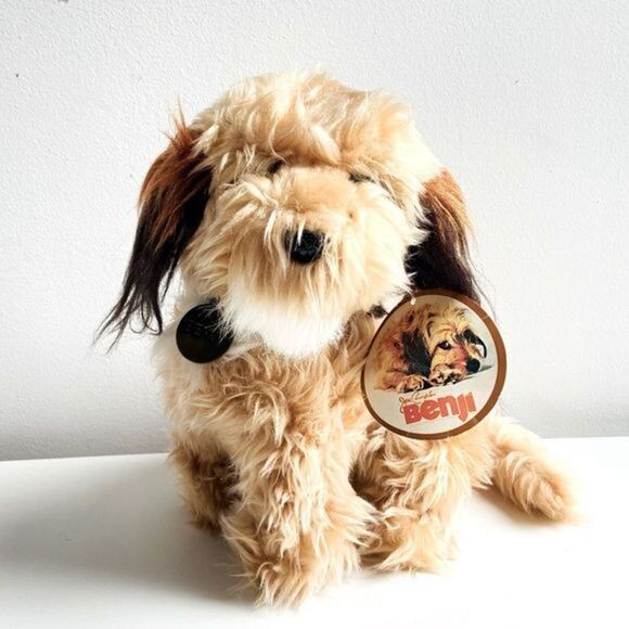 Vintage | Toys | Rare Vintagedakin 978 Benji Plush Withtags Brown Puppy ...